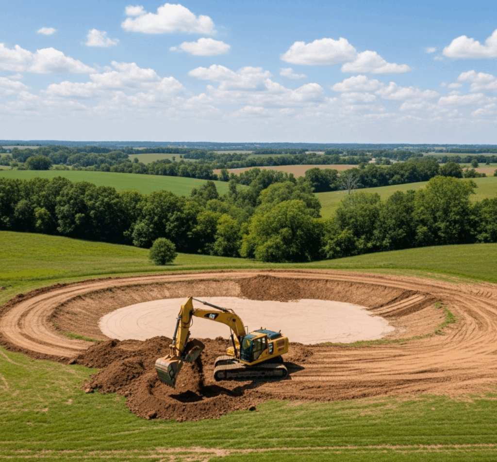 Pond & Ditch Digging in Southern Illinois | SoIL Excavating